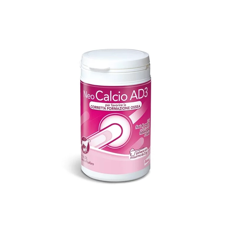 NEO CALCIO AD3 POLVERE (200 gr) - Integratore di calcio per la crescita ...